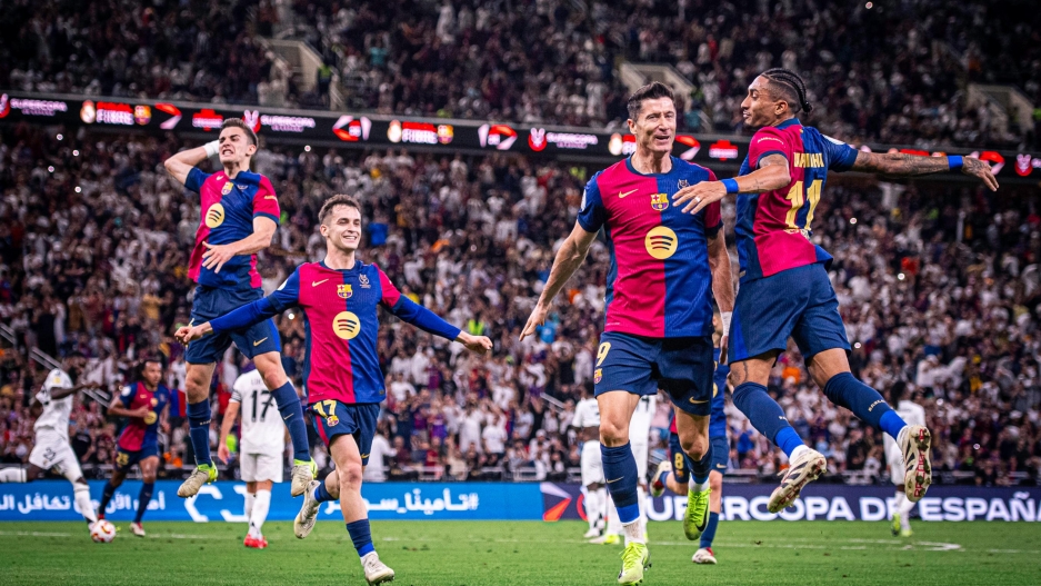 Barcelona le dio una paliza histórica al Real Madrid y se consagró ...