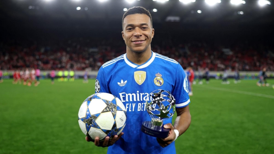 Kylian Mbappé metió un póker para Real Madrid y obtuvo un monstruoso ...