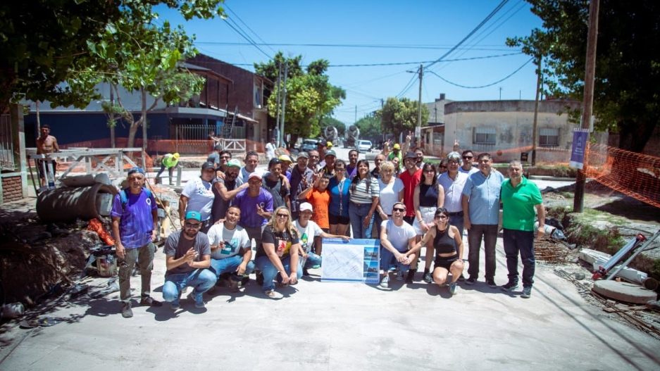 Pavimentación y obra hidráulica en San Francisco Solano: los detalles