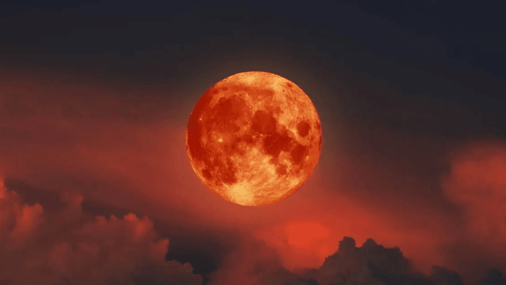 Se acerca la primera Luna Roja del año: qué es este fenómeno y cuándo ...